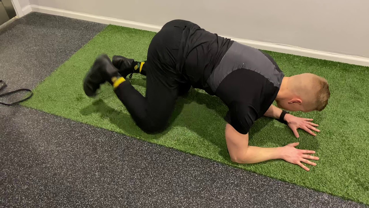 Reverse Salamander Rotational Core Training - YouTube