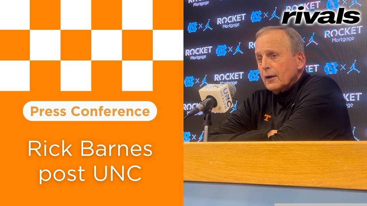 PRESS CONFERENCE: Tennessee basketball coach Rick Barnes recaps loss to ...