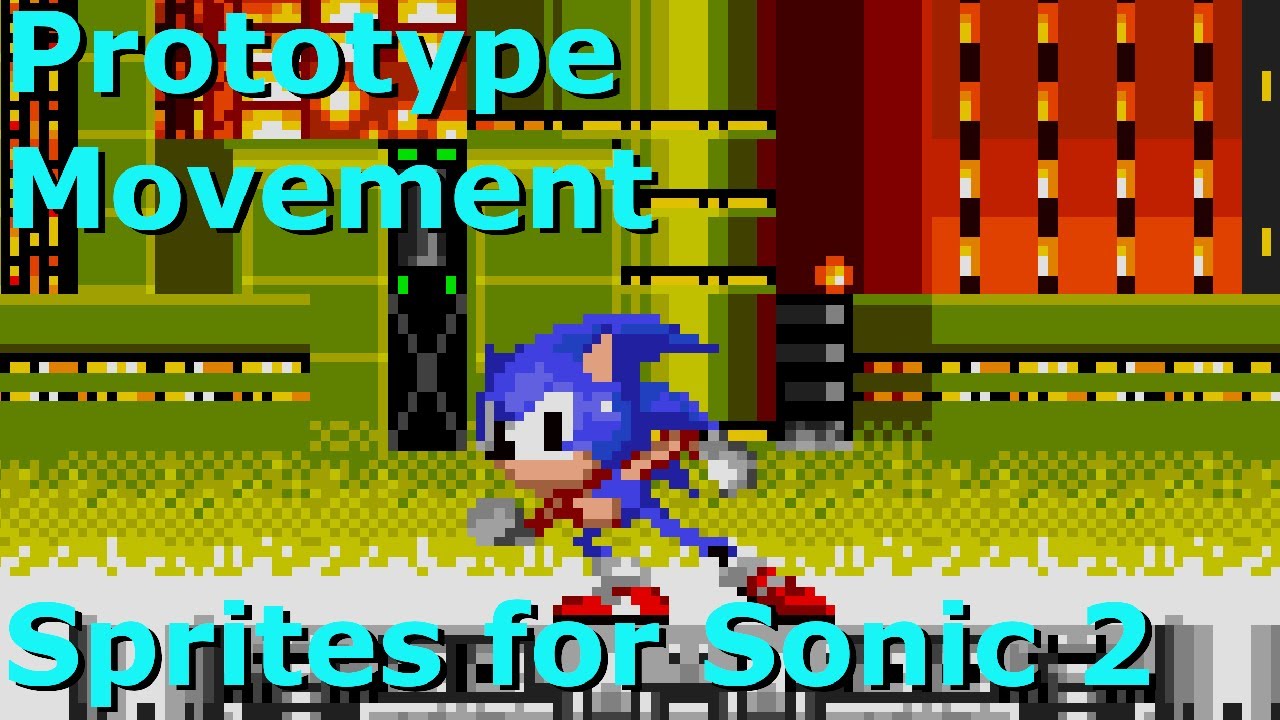 Prototype Movement Animations for Sonic 2 - Mod Release - - YouTube
