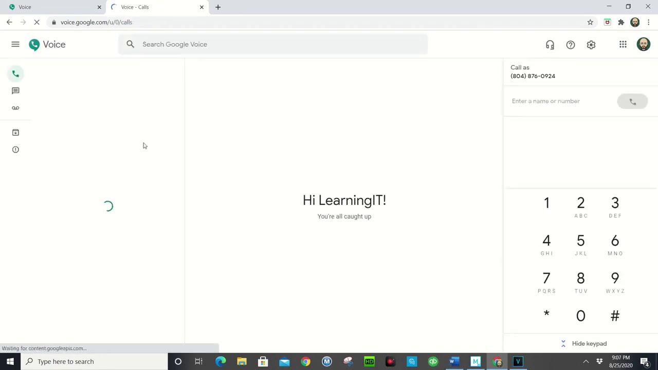 How to Set Up your Google Voice Account - YouTube