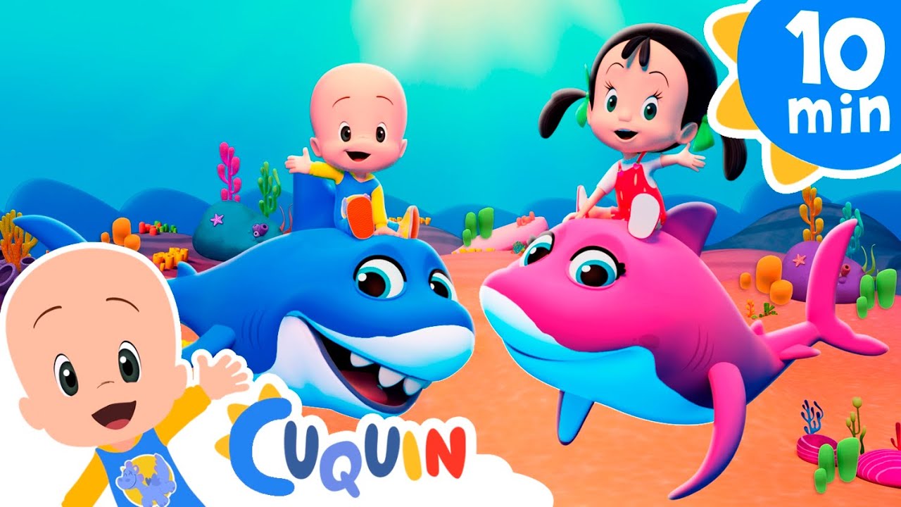 Baby Shark (New version) | Cleo & Cuquin | Songs | Kids - YouTube