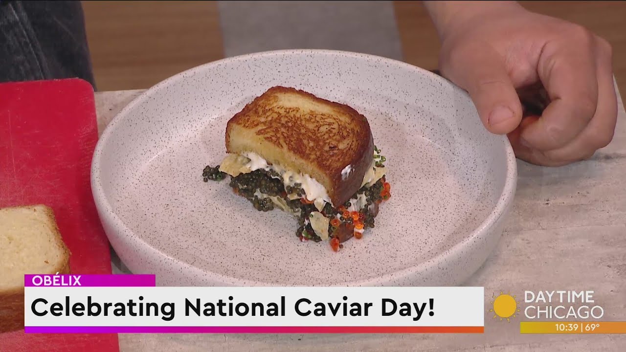 Celebrating National Caviar Day with Obélix! - YouTube