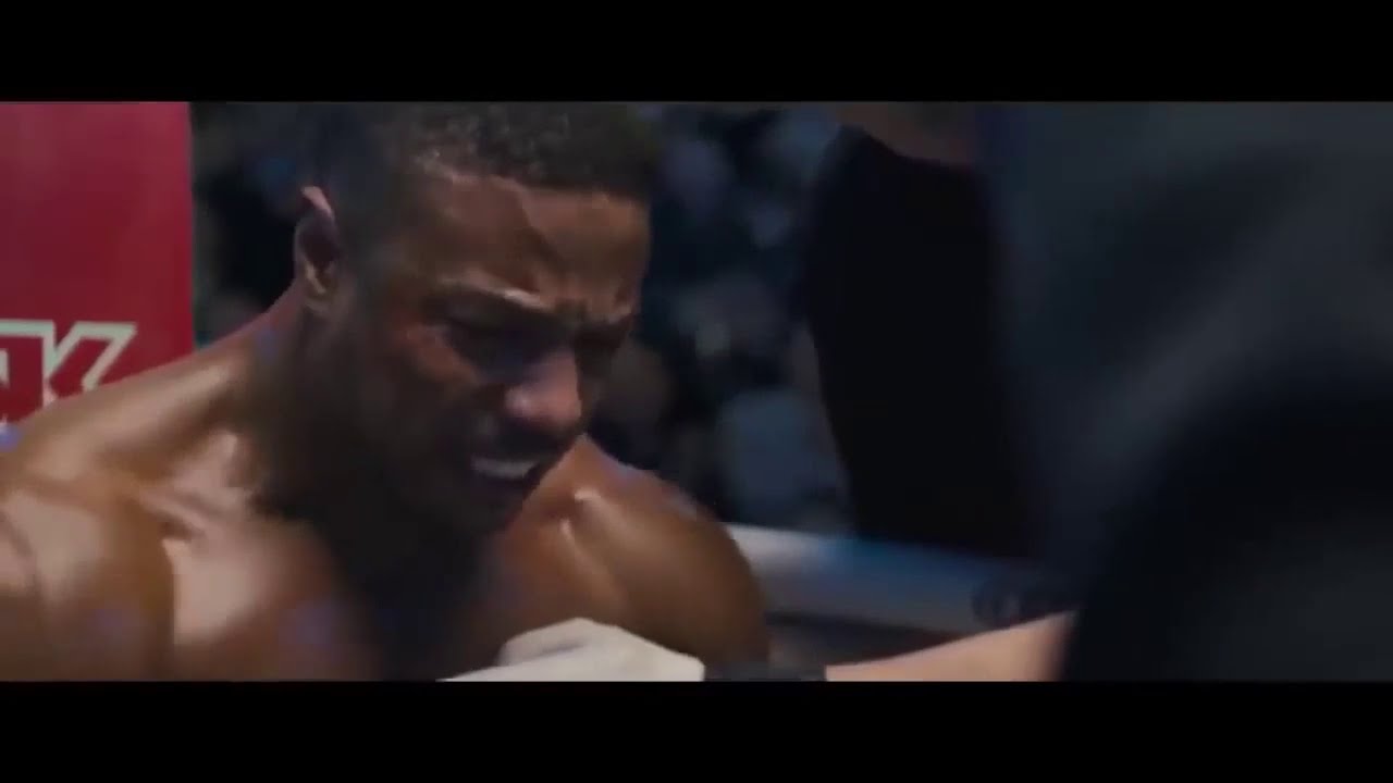 Creed 2 - Adonis after Knock Down - YouTube