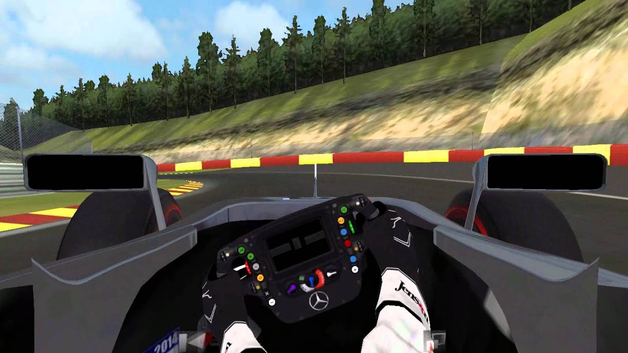 F1C Spa Francorchamps MOD: F1 2014 VSM 1.0 - YouTube