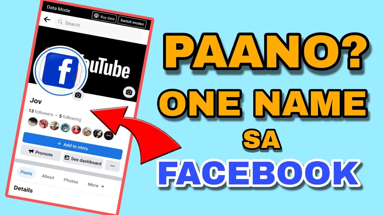 PAANO MAG SINGLE NAME SA FACEBOOK NEW UPDATE | JOVTV - YouTube