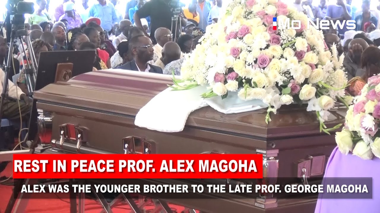Prof Alex Nyabera Magoha Burial in Siaya - YouTube