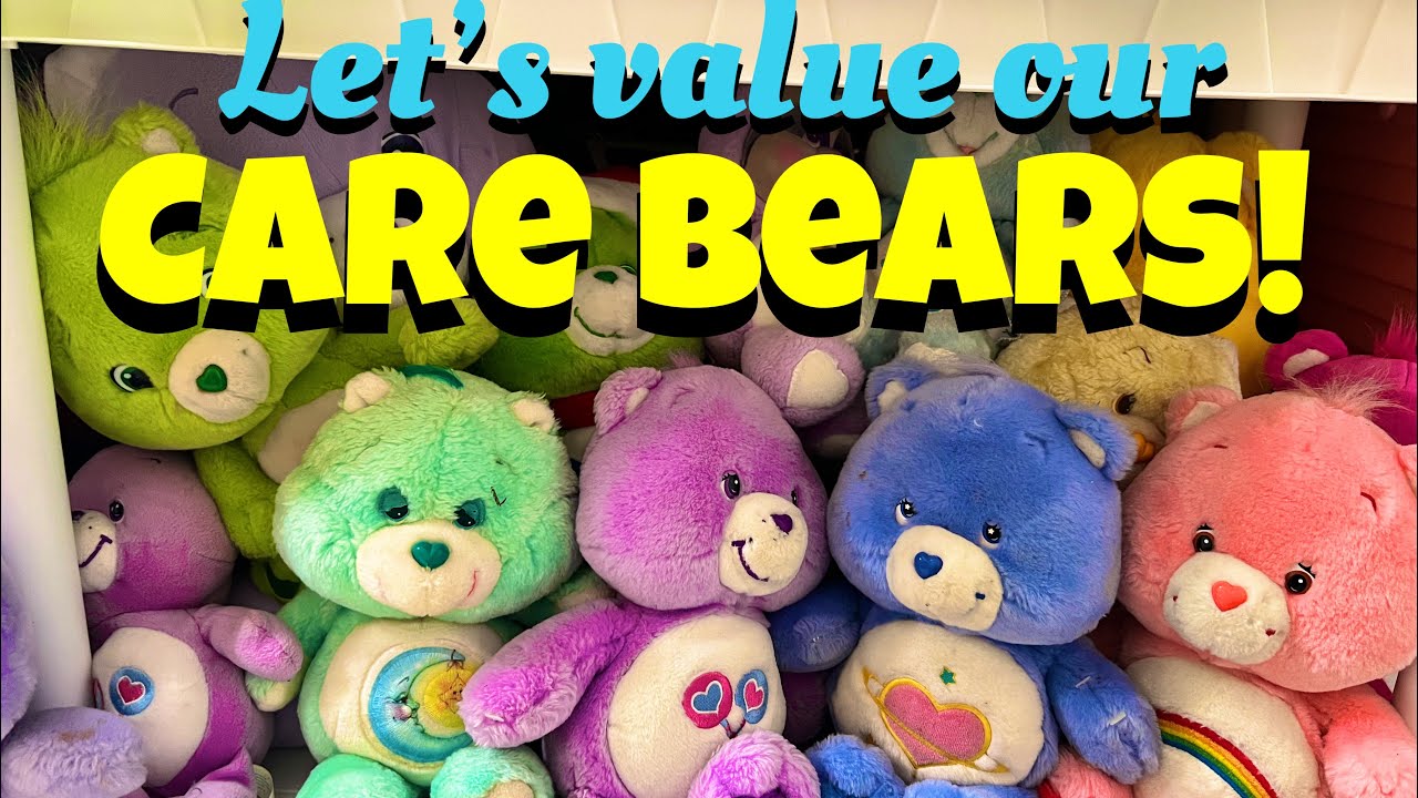 “Valuing My Toy Collection” Ep. 202 Vintage Care Bears plush & toys for ...