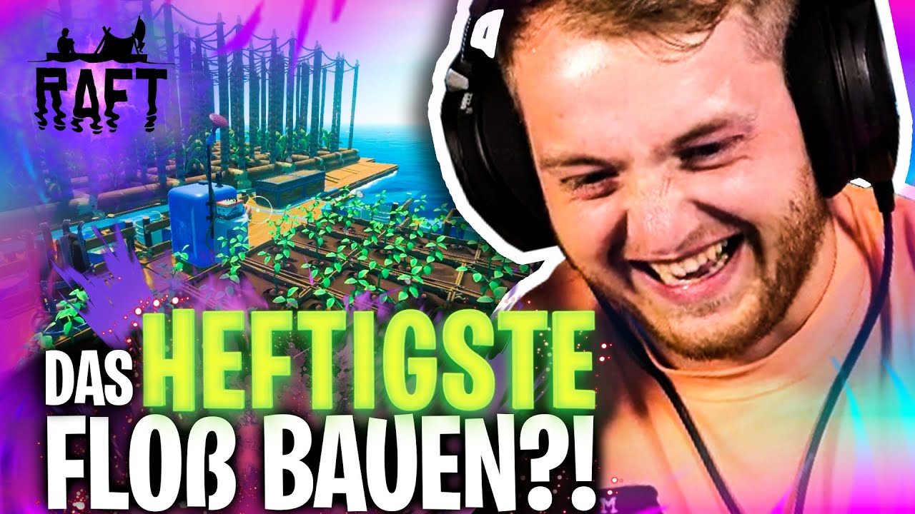 🤯🤑 Riesiger SCHATZ am MEERESGRUND?! Wir BAUEN ALLES aus TITAN! | Raft ...