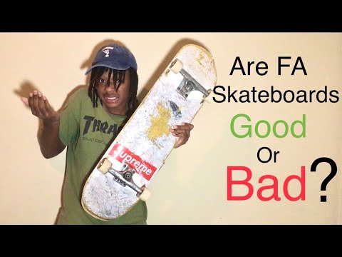 The Truth About FA Skateboards! FA SKATEBOARD REVIEW - YouTube