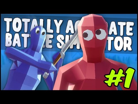 SAVAŞ SİMÜLASYONU!! | Totally Accurate Battle Simulator #1