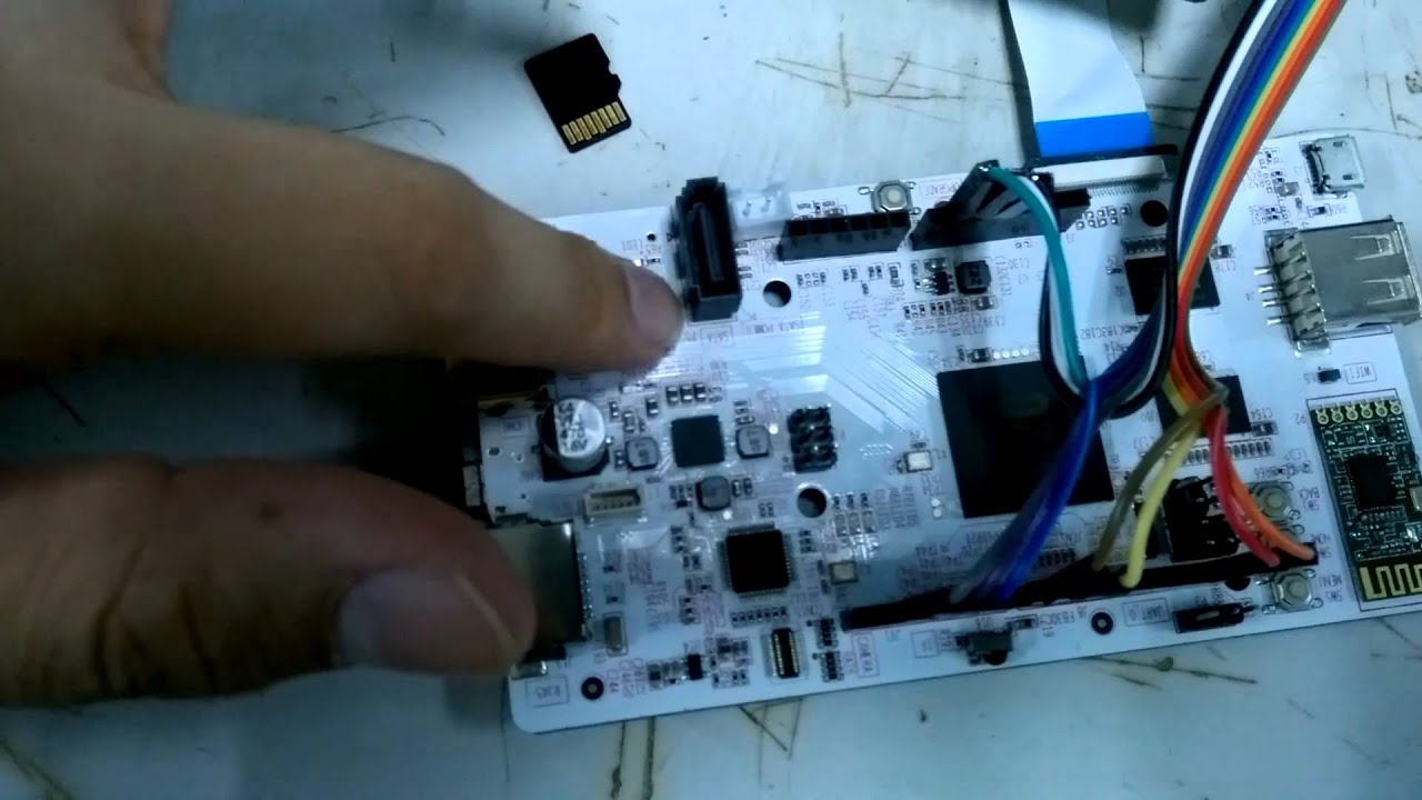 Burning an Android image to PCDUINO3 with LVDS LCD Touch-screen - YouTube