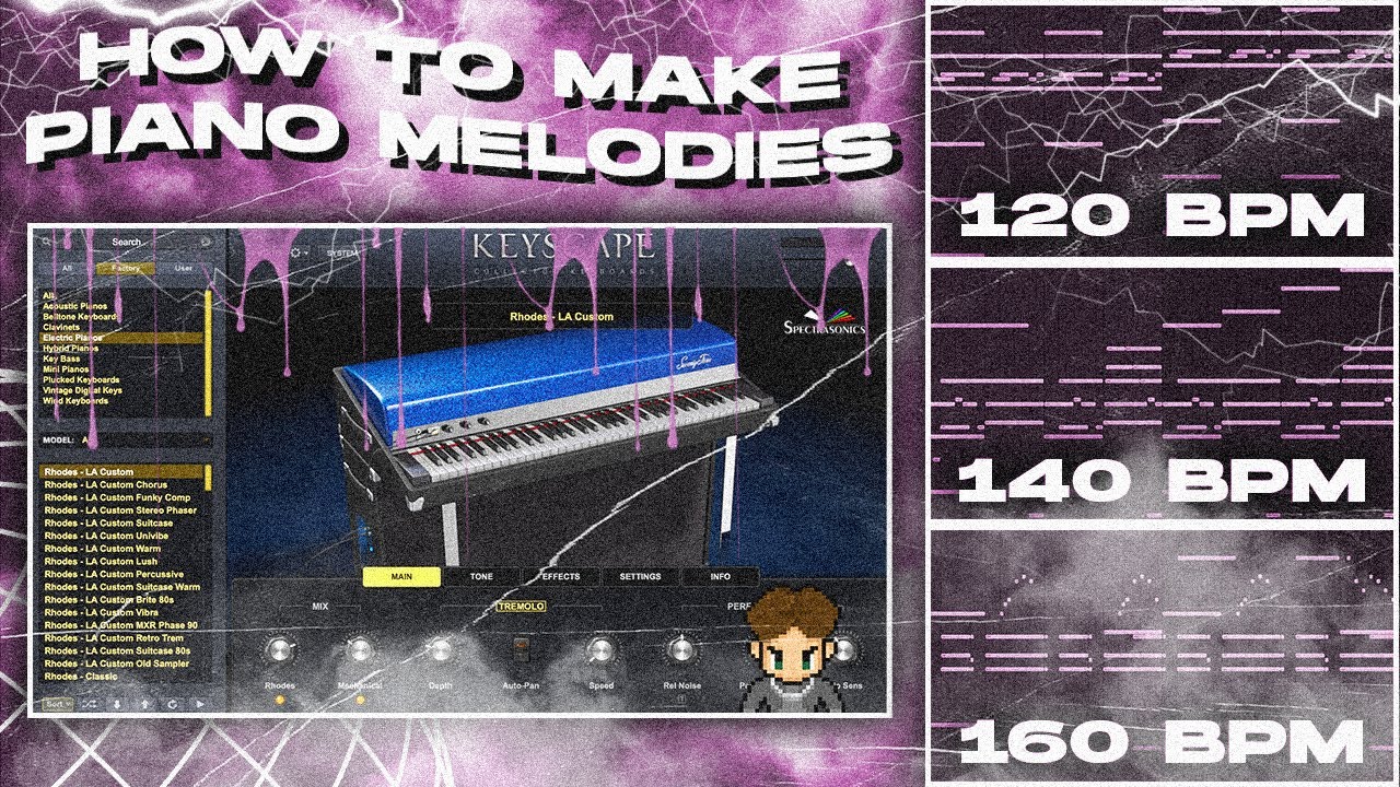How To Make DARK PIANO Melodies From SCRATCH - YouTube
