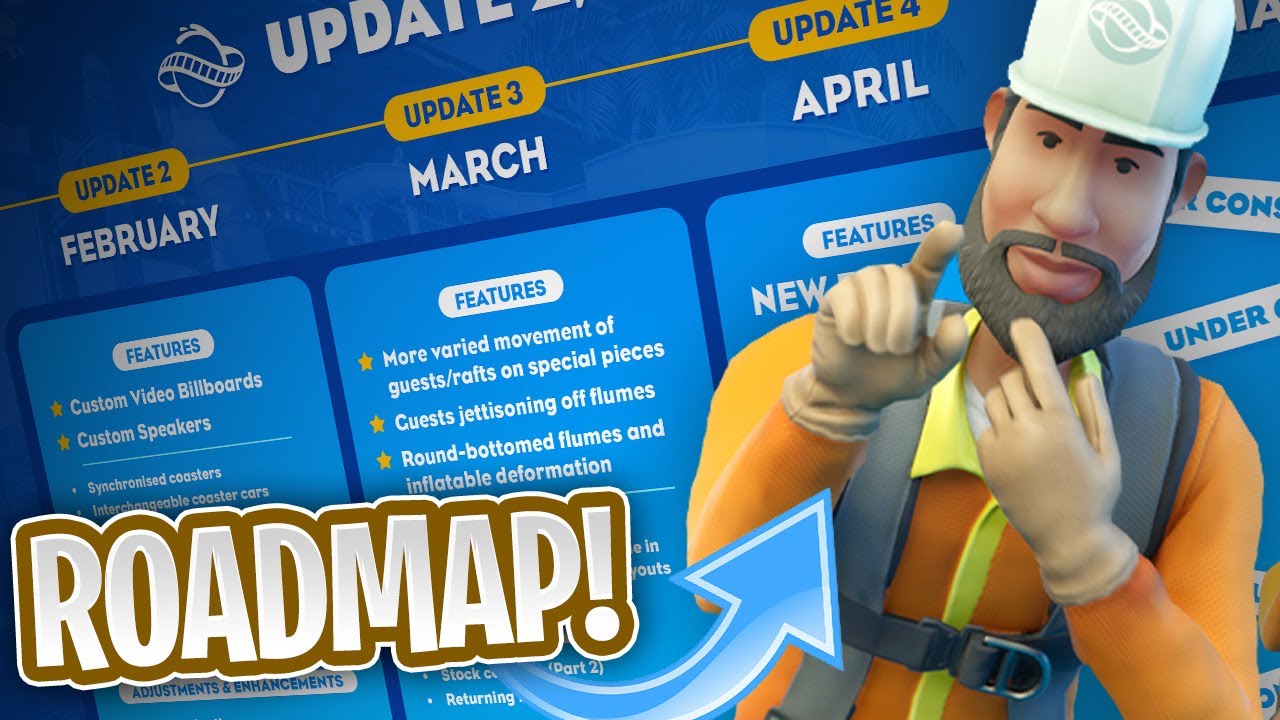 New Year, New Updates! Is This Planet Coaster 2 Roadmap Enough? - YouTube