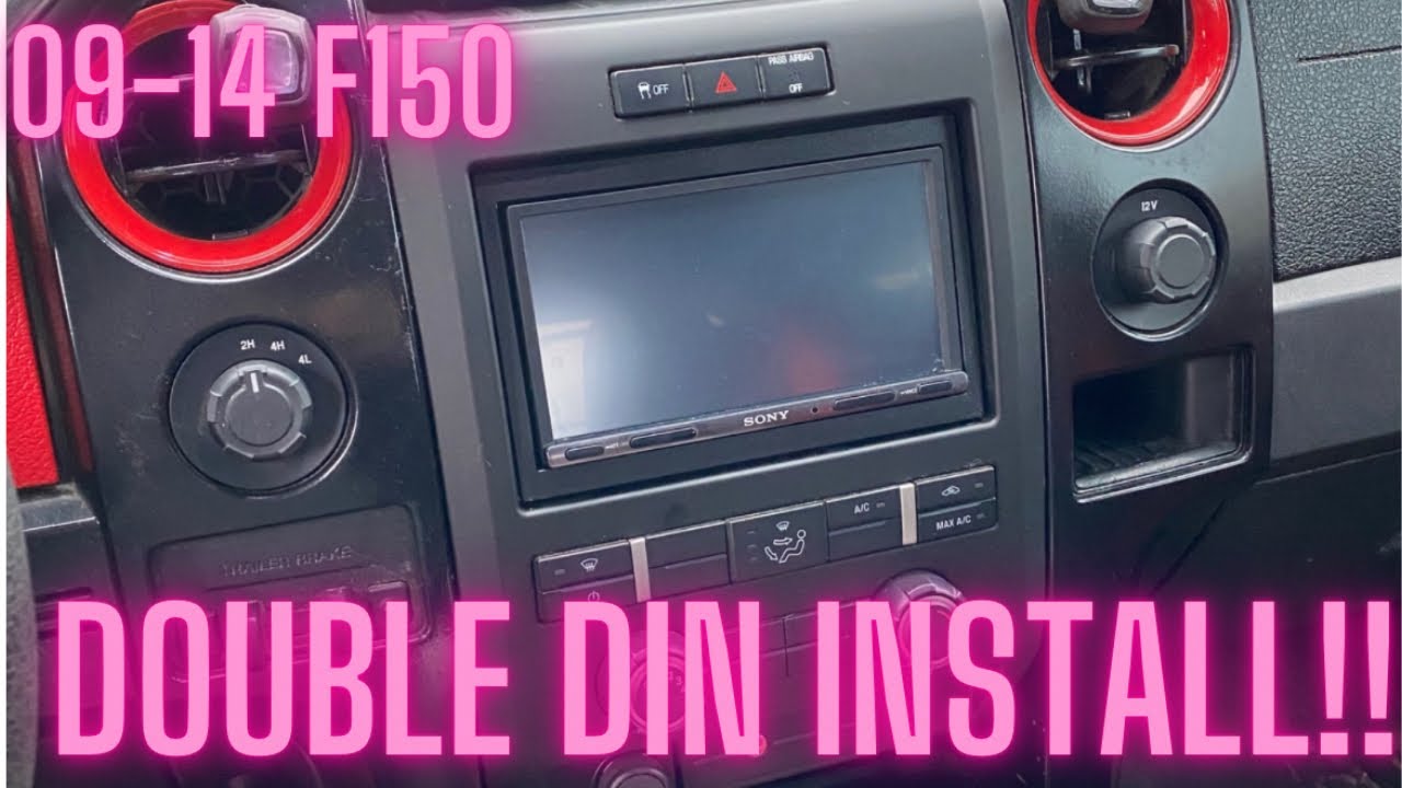 Double Din Head Unit Upgrade For The 09-14 F150!! - YouTube