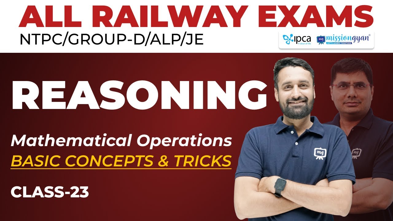 Mathematical Operations for Railway | Reasoning for Railway Exam ...