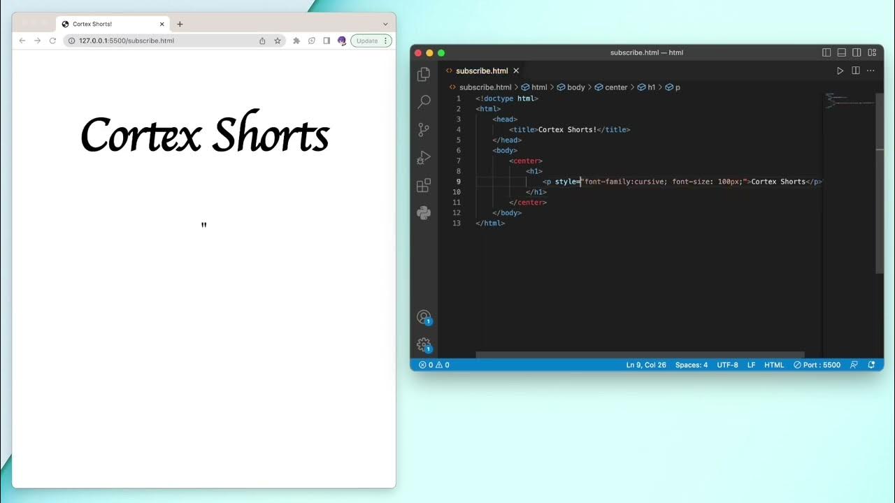 Basic Html Coding Speed Run - YouTube