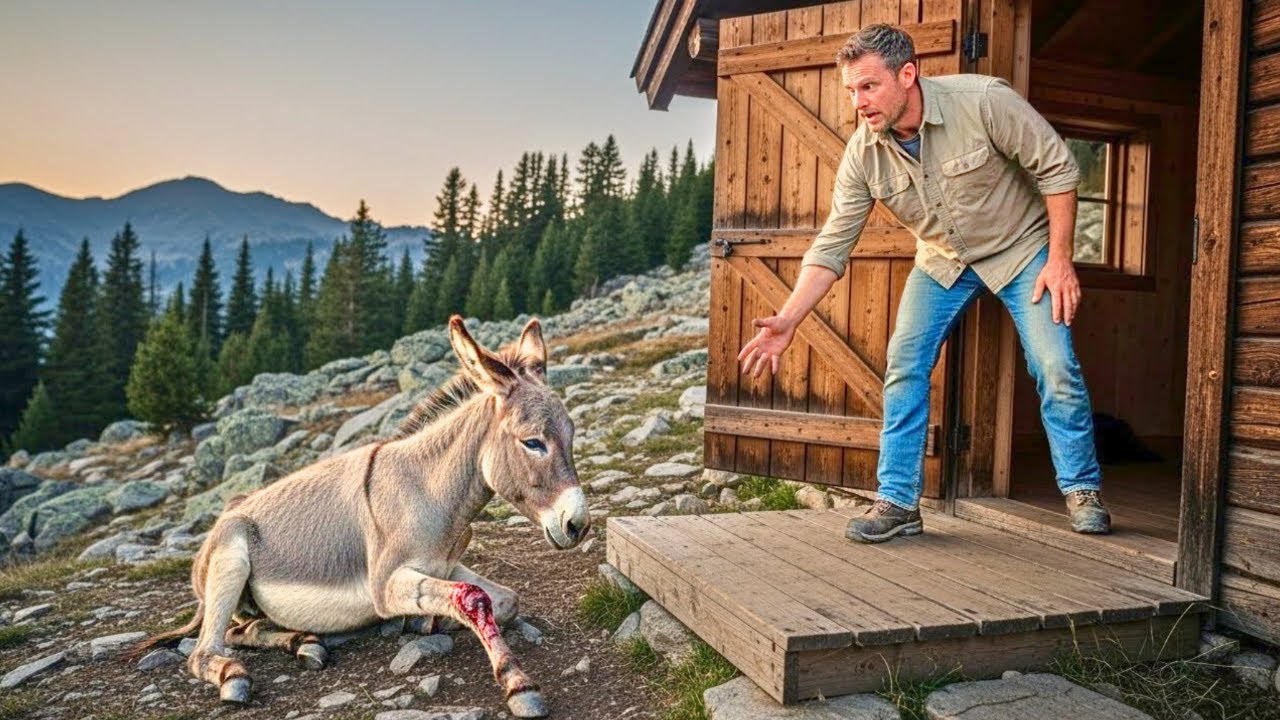 Dying Donkey Came to Single Dad's Door — What She Left Him Will Leave ...