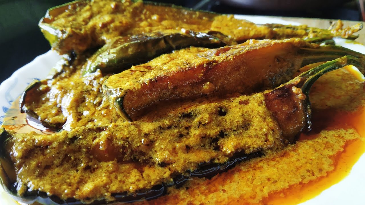 অনুষ্ঠান বাড়ির নিরামিষ দই বেগুন রেসিপি | Niramish Doi Begun | Doi ...