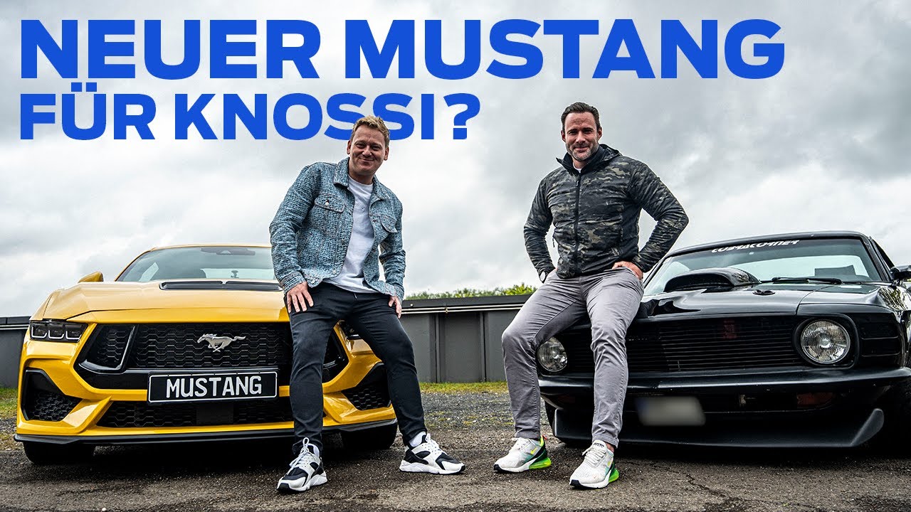 Dicke Überraschung für Knossi! 👀 Otto und Jens feiern 60 Jahre Mustang ...