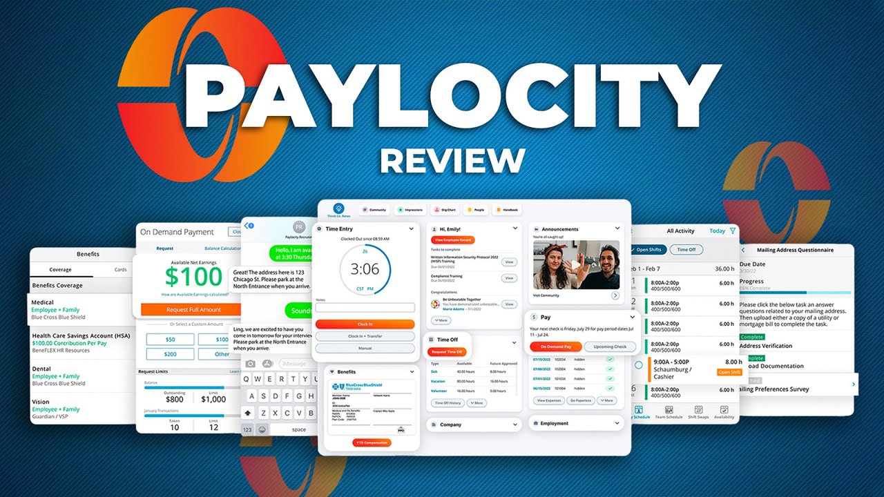 Paylocity Review - The most Versatile Payroll & HR Software! - YouTube