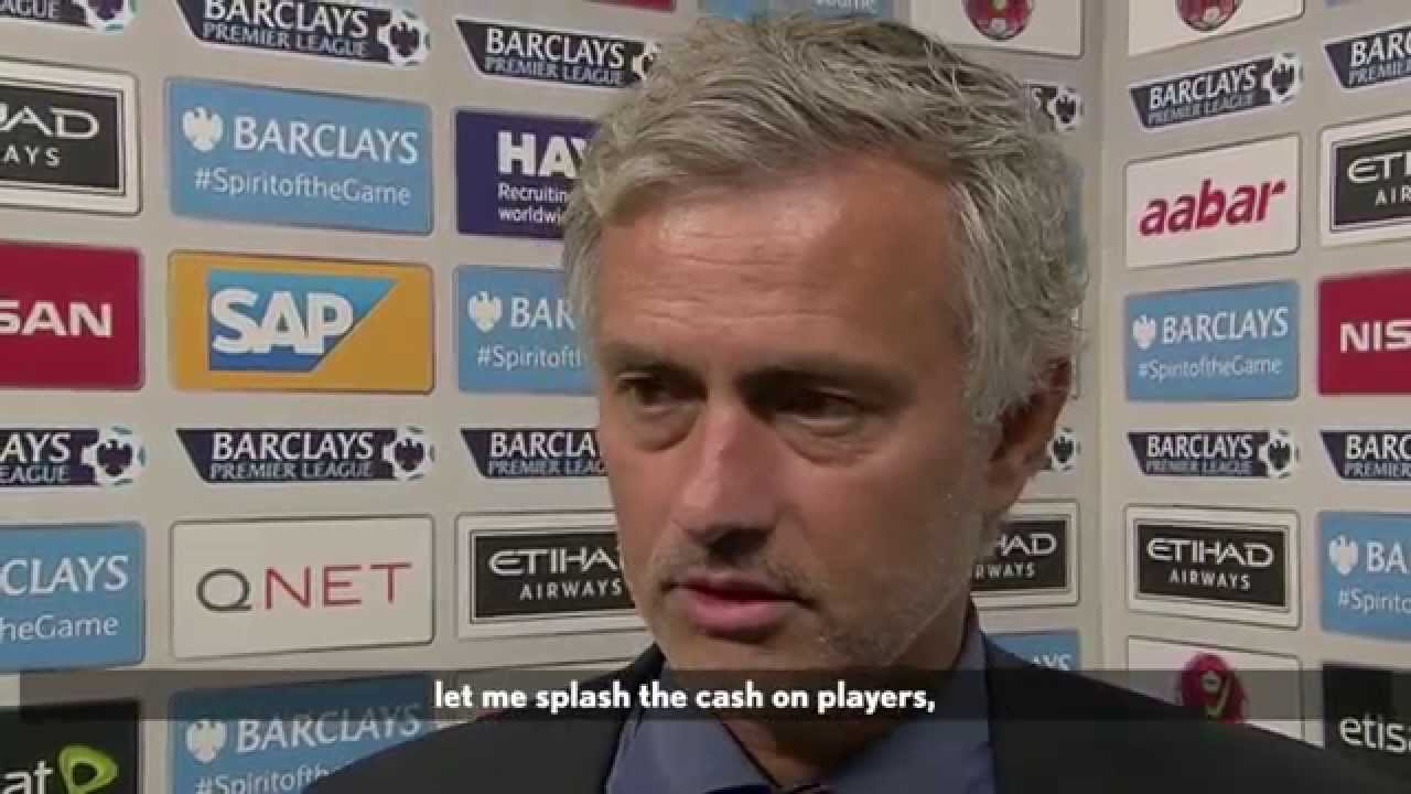 Lets Talk Football: Mourinho's Post Match Interview - YouTube