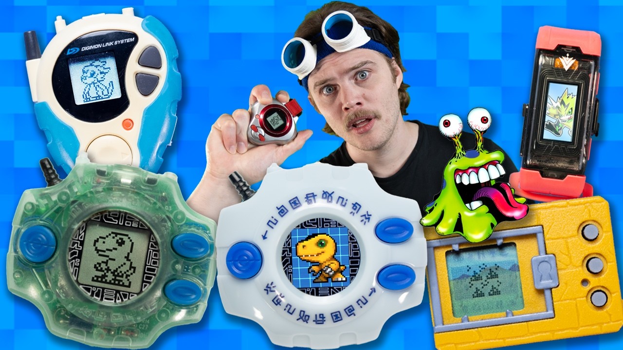 A Deep Dive on Digimon Virtual Pets - YouTube