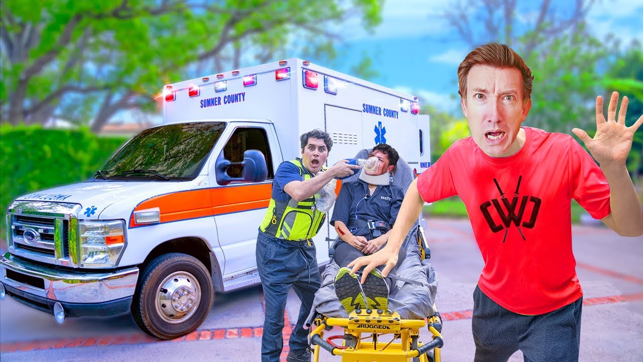 Criminal Rushed to the EMERGENCY ROOM | Spy Ninjas, Chad Wild Clay, Vy ...