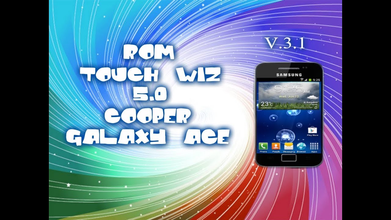 ROM touchwiz 5.0 copper v3.1 lite - YouTube