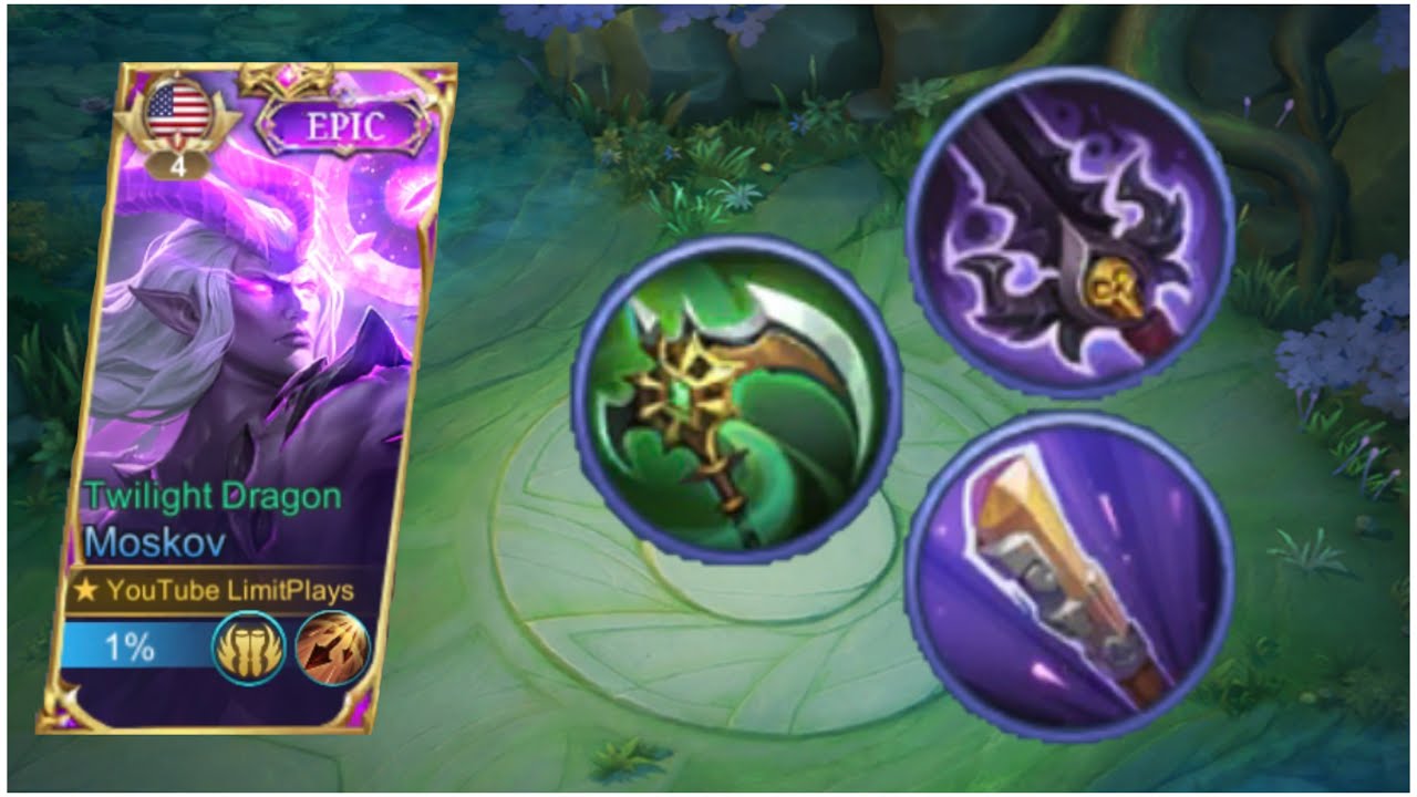 MOSKOV FULL ATTACK SPEED BUILD WITH INSPIRE | MOBILE LEGENDS | ML ...