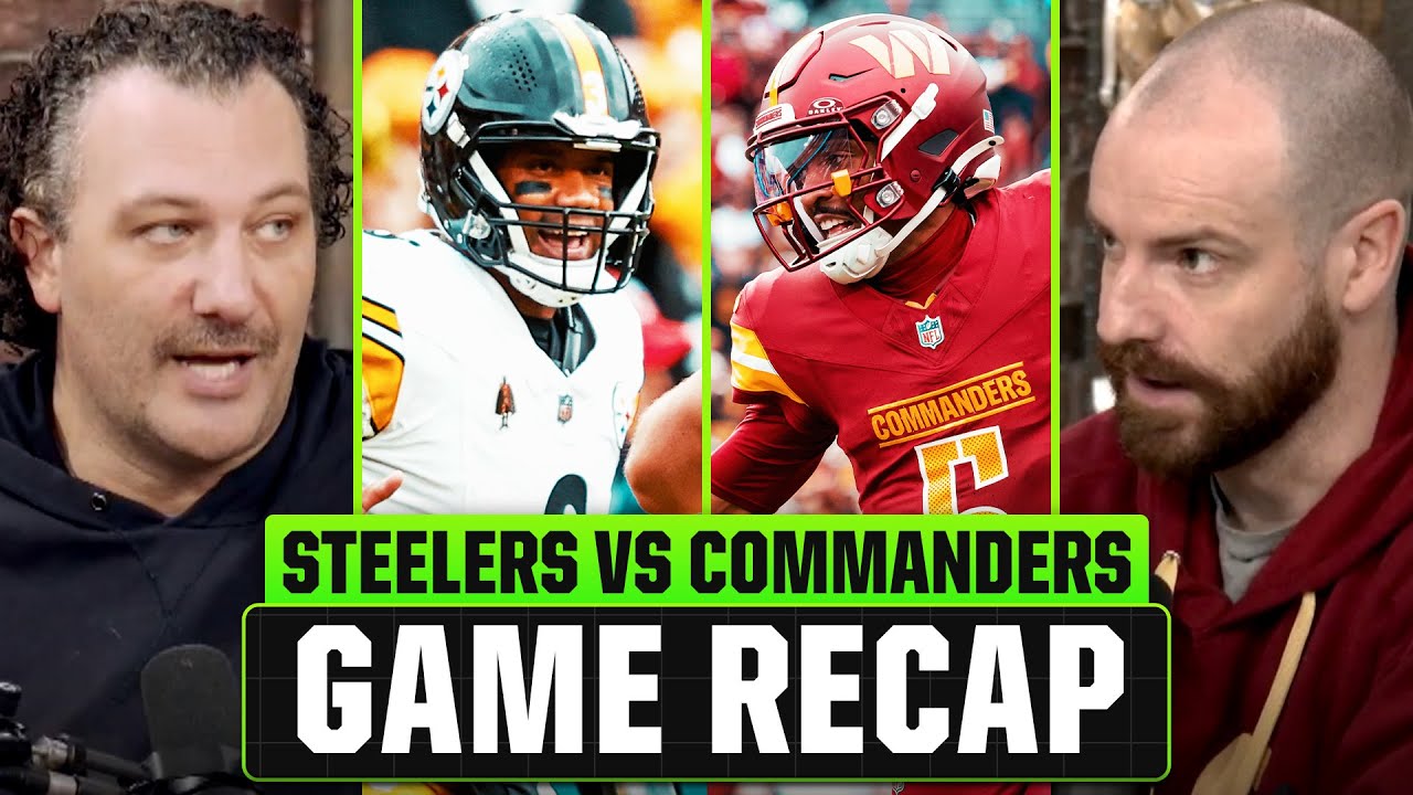 Steelers Triumph in Thrilling Commanders Clash | Steelers vs Commanders ...