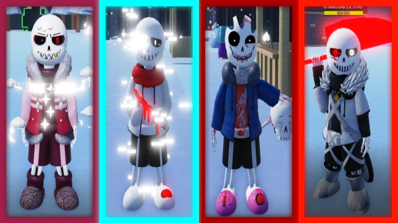 OuterFell Sans (Skin)/Geno Sans/Insanity Sans/Cross Sans [Showcase ...