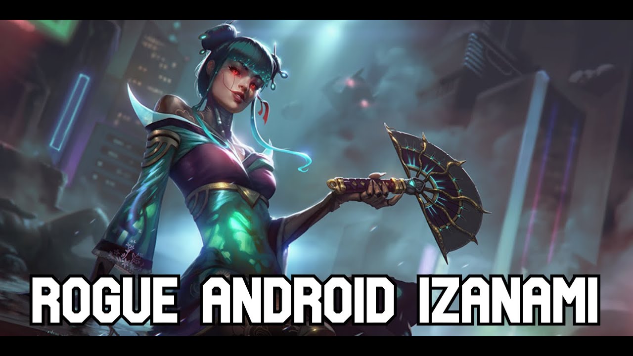 SMITE: Skin Showcase - Rogue Android Izanami - YouTube