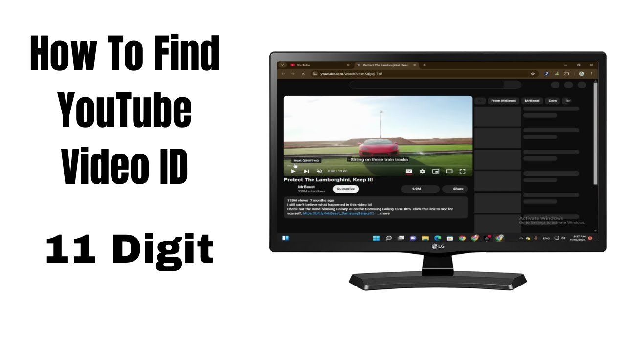 How To Find YouTube Video ID YouTube how-to-find-youtube-video-id-youtube