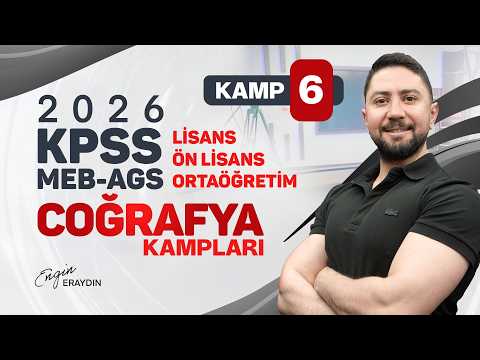 66) 2026 KPSS - AGS COĞRAFYA ENGİN ERAYDIN KAMP - 6
