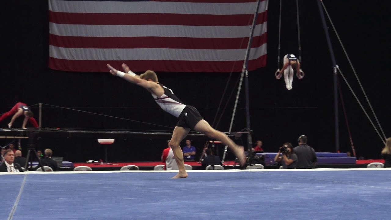 Curran Phillips – Floor Exercise – 2018 U.S. Gymnastics Championships ...