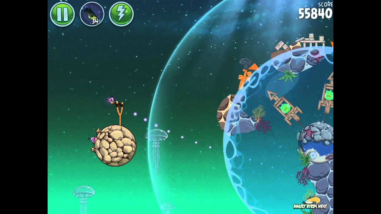 Angry Birds Space Pig Dipper 6-7 Walkthrough 3-Star - YouTube