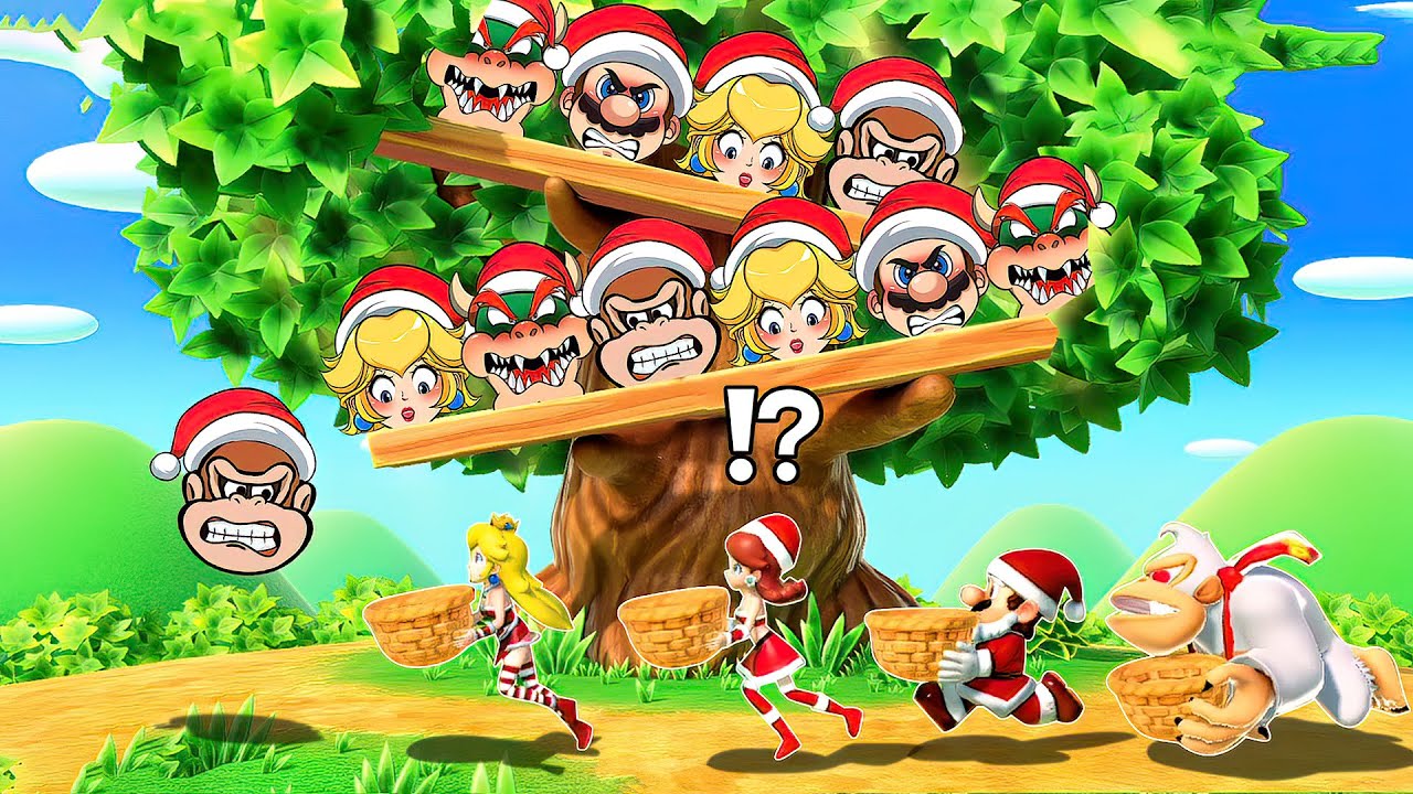 Mario Party Superstars - Can Santa Mario Win All Minigames? - YouTube