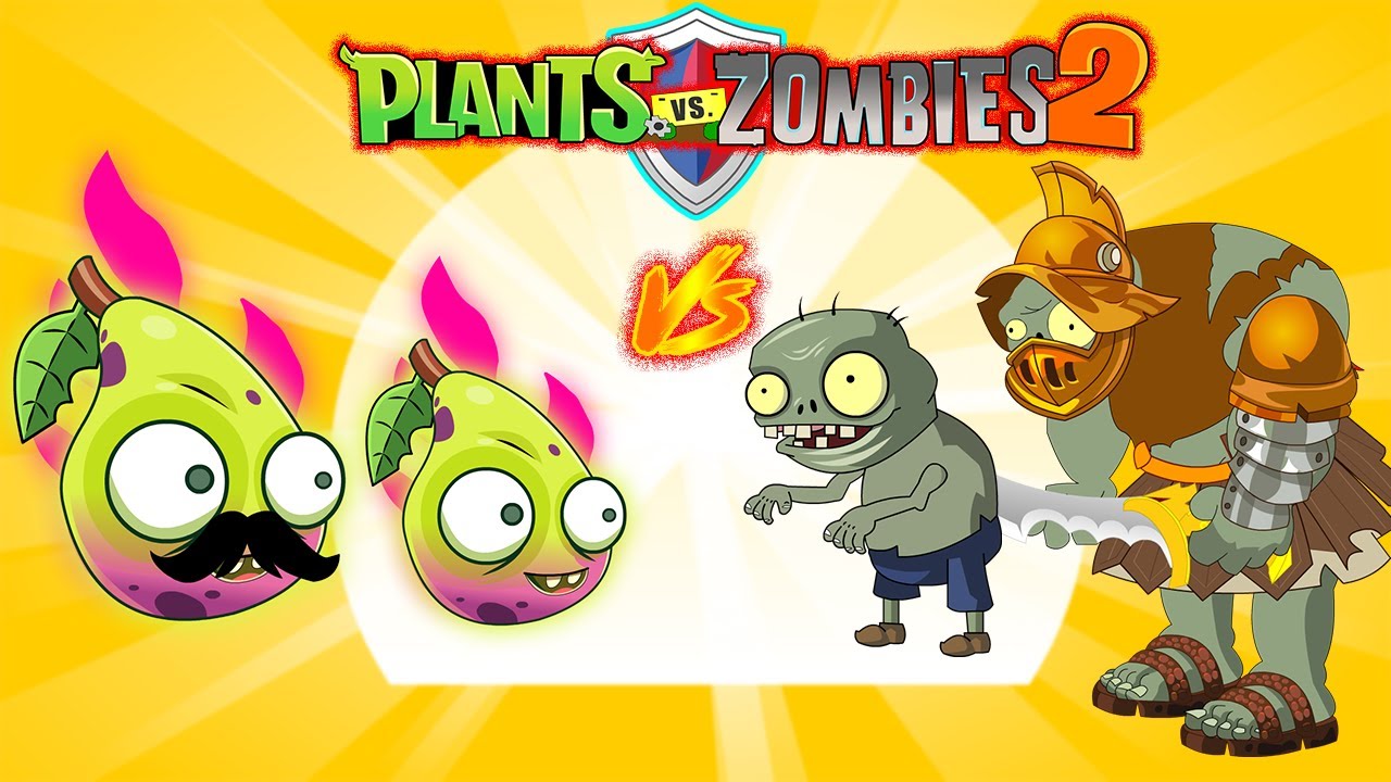 Plants Vs Zombies 2 - Imp Pear Premium Plant - Power Up Imp Pear Attact ...