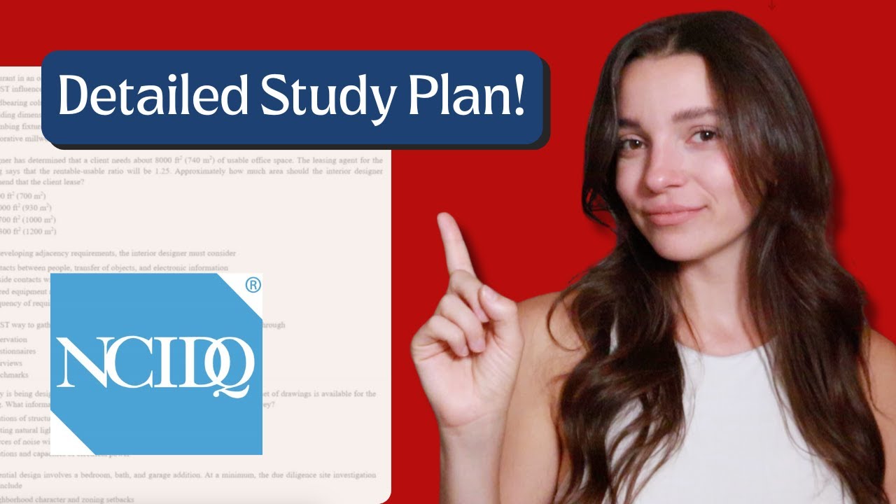 NCIDQ Study Schedule Guide: Tools, Timeline & Success Tips - YouTube