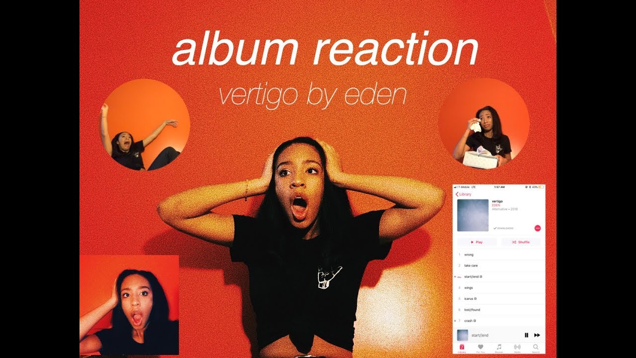 VERTIGO//EDEN (full album reaction) - YouTube