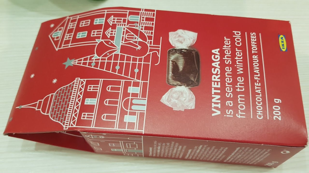 Vinersaga Ikea Chocolate Flavour Toffees Unboxing 2019 - YouTube