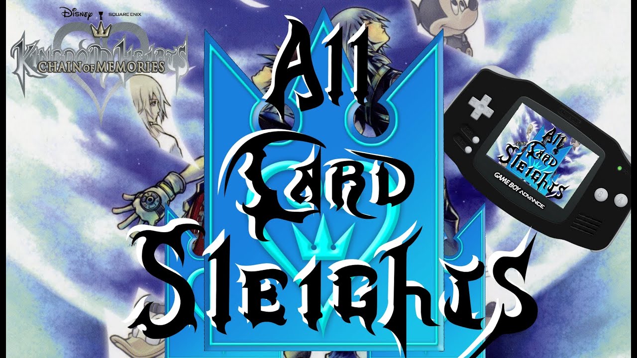 (GBA & Remake) All Card Sleights [Bosses, Sora, and Riku] ~ Kingdom ...