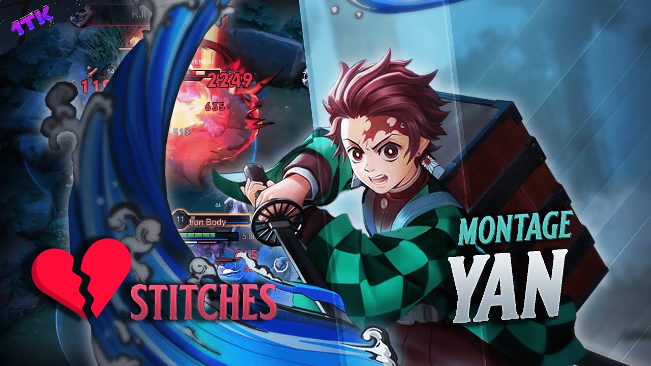 Stitches 💔 l Yan (Rov Montage) - YouTube