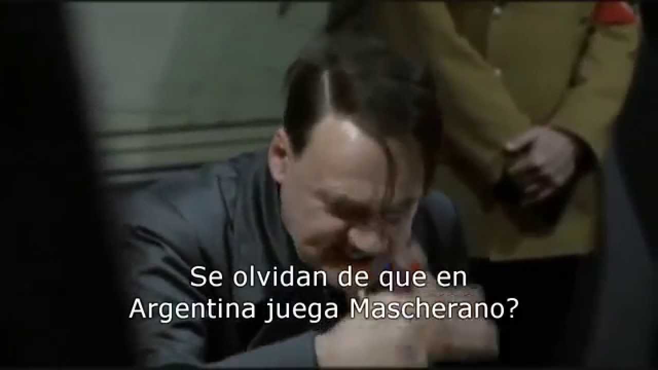 Messi - Hitler se entera de que Argentina llego a la final - YouTube