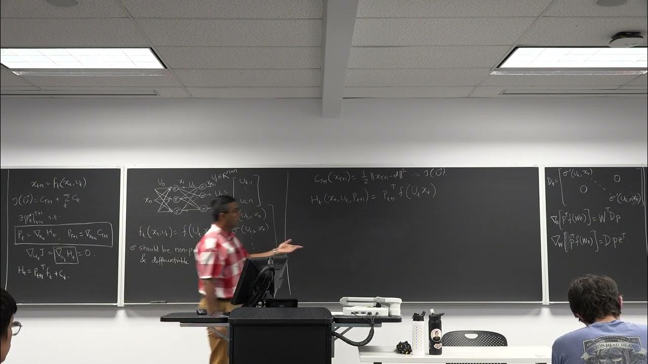 ECE 5500 Lec 28: Derivation of Backpropagation algorithm, Principle of Dynamic Programming - YouTube