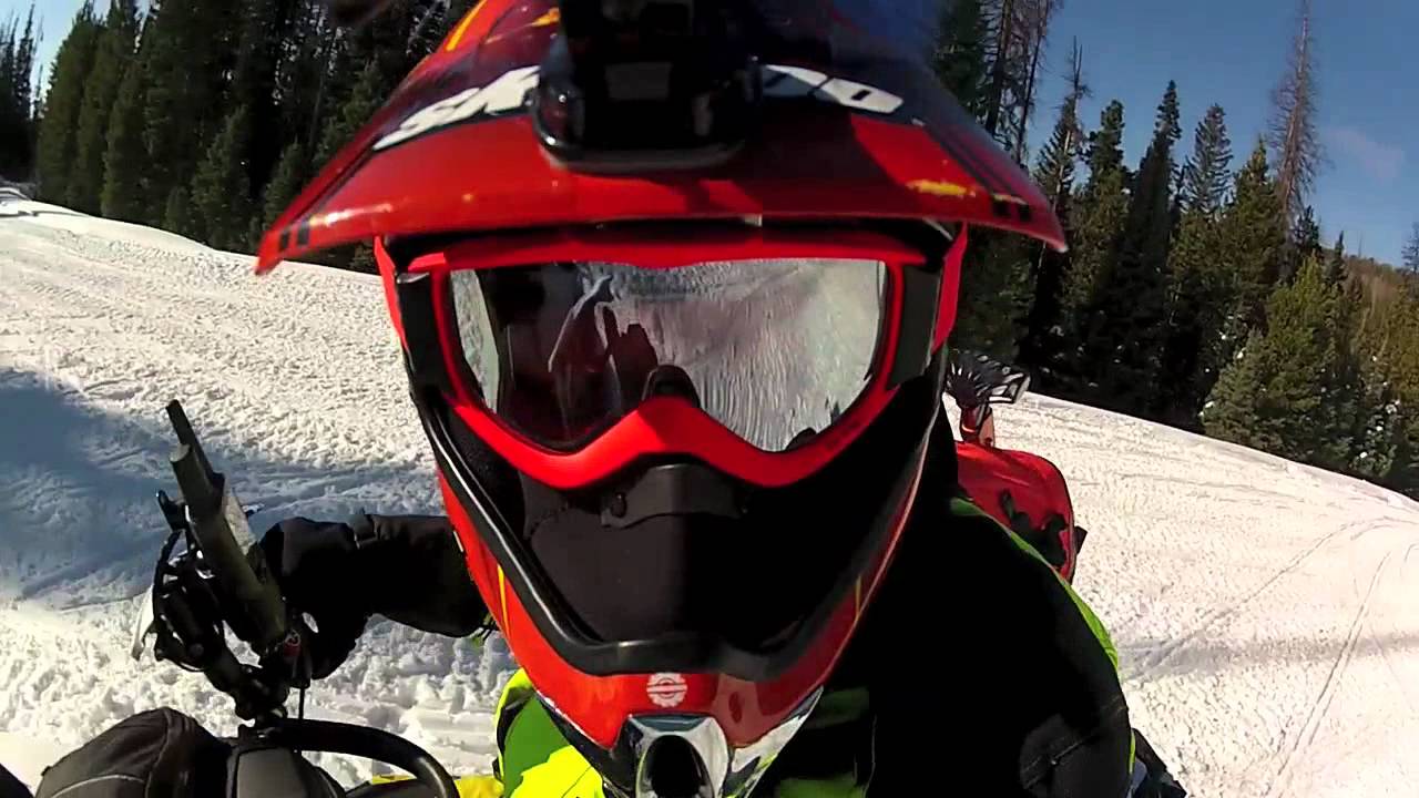 Wild Ride GoPro Hero2 Snowy Range Snowmobile Trip - YouTube