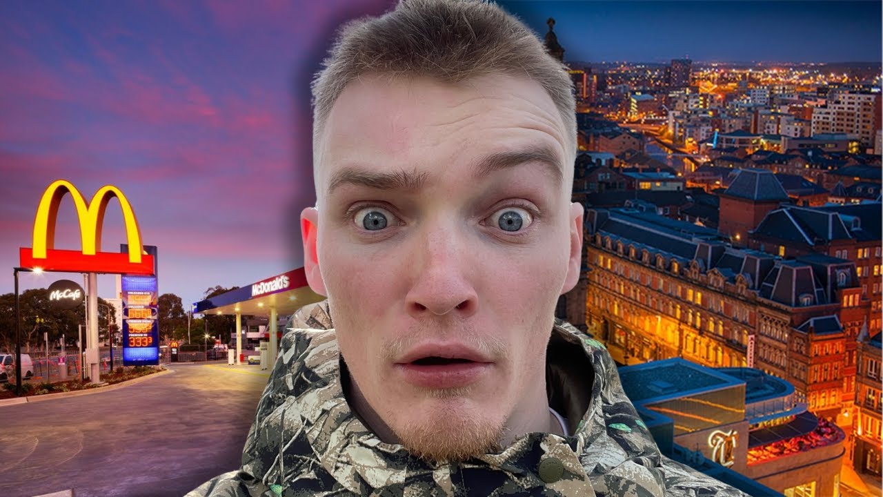 Single handedly keeping Maccies afloat + buying a jacket in Leeds - YouTube