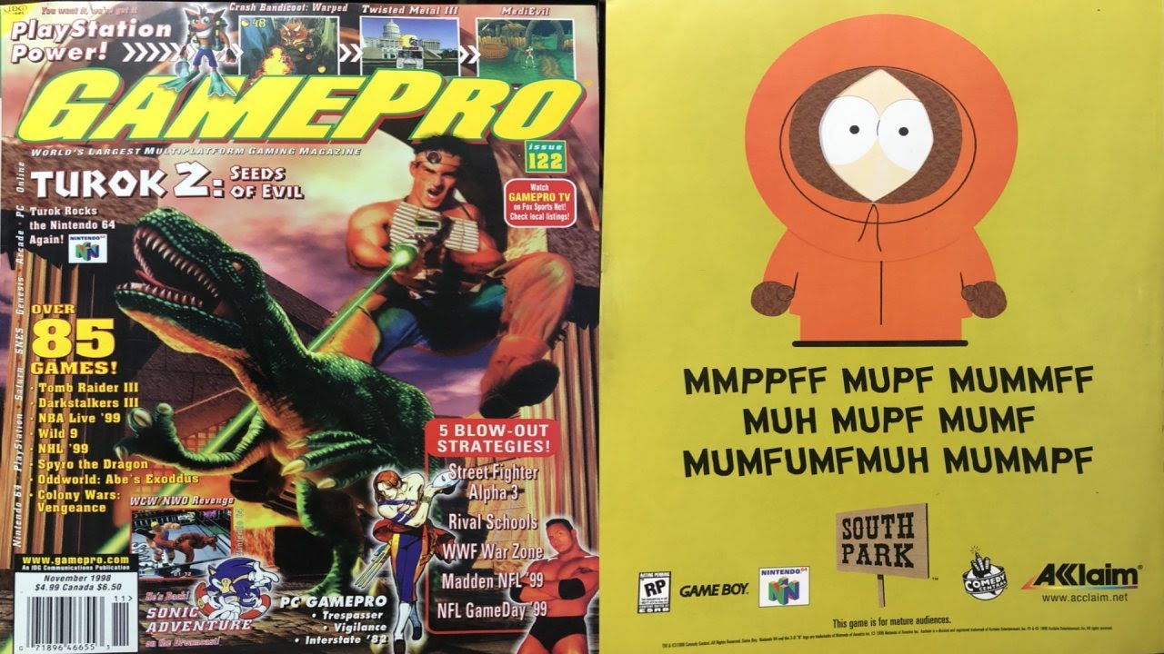 Gamepro 122 November 1998 - YouTube