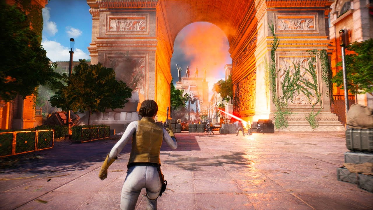 When Star War Games Turn Into Movie Scenes... - YouTube