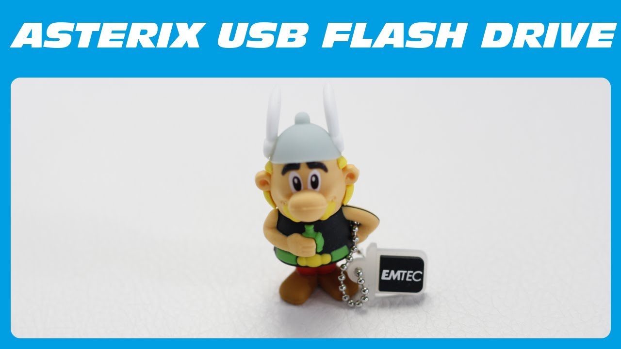 Asterix USB Flash Drive Unboxing & Shortreview (English Subs) - YouTube